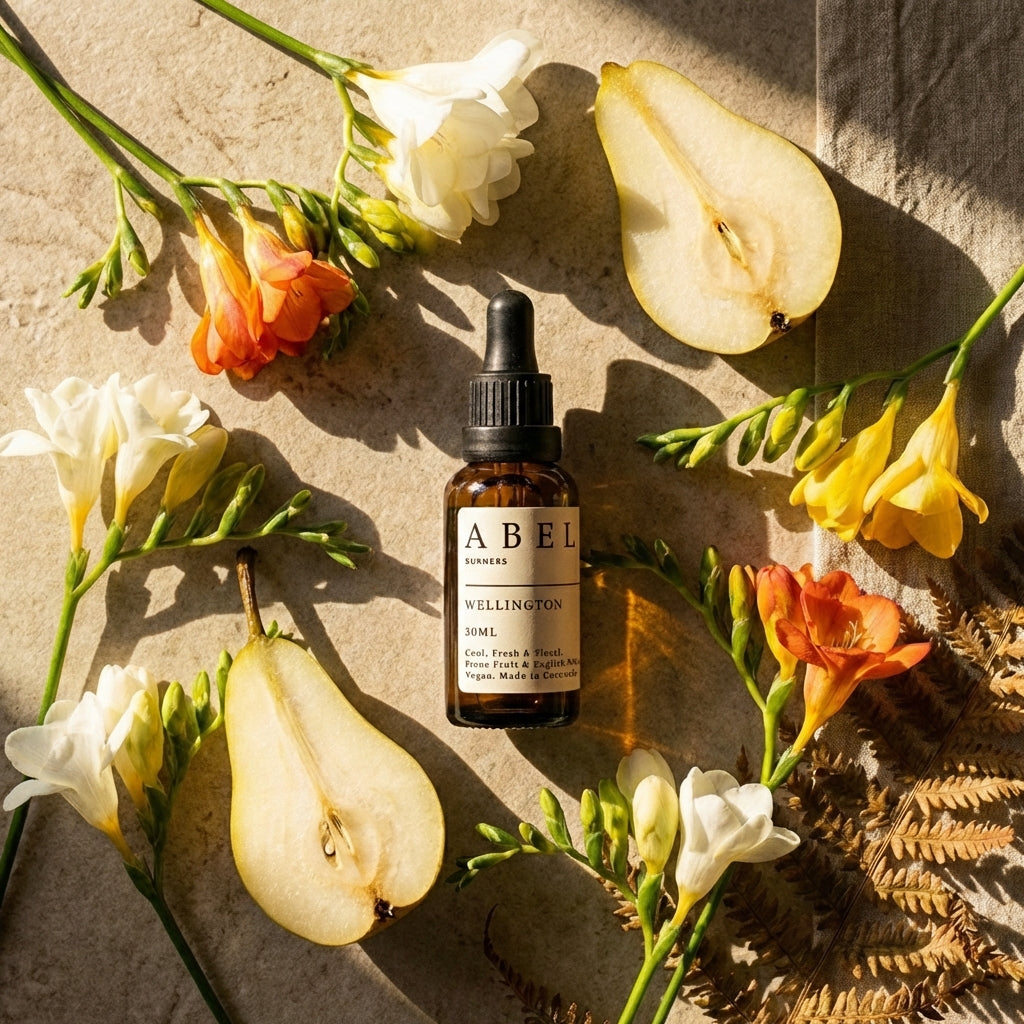 Wellington 30ml Oil - Pear & Wildflowers – Abel Burners