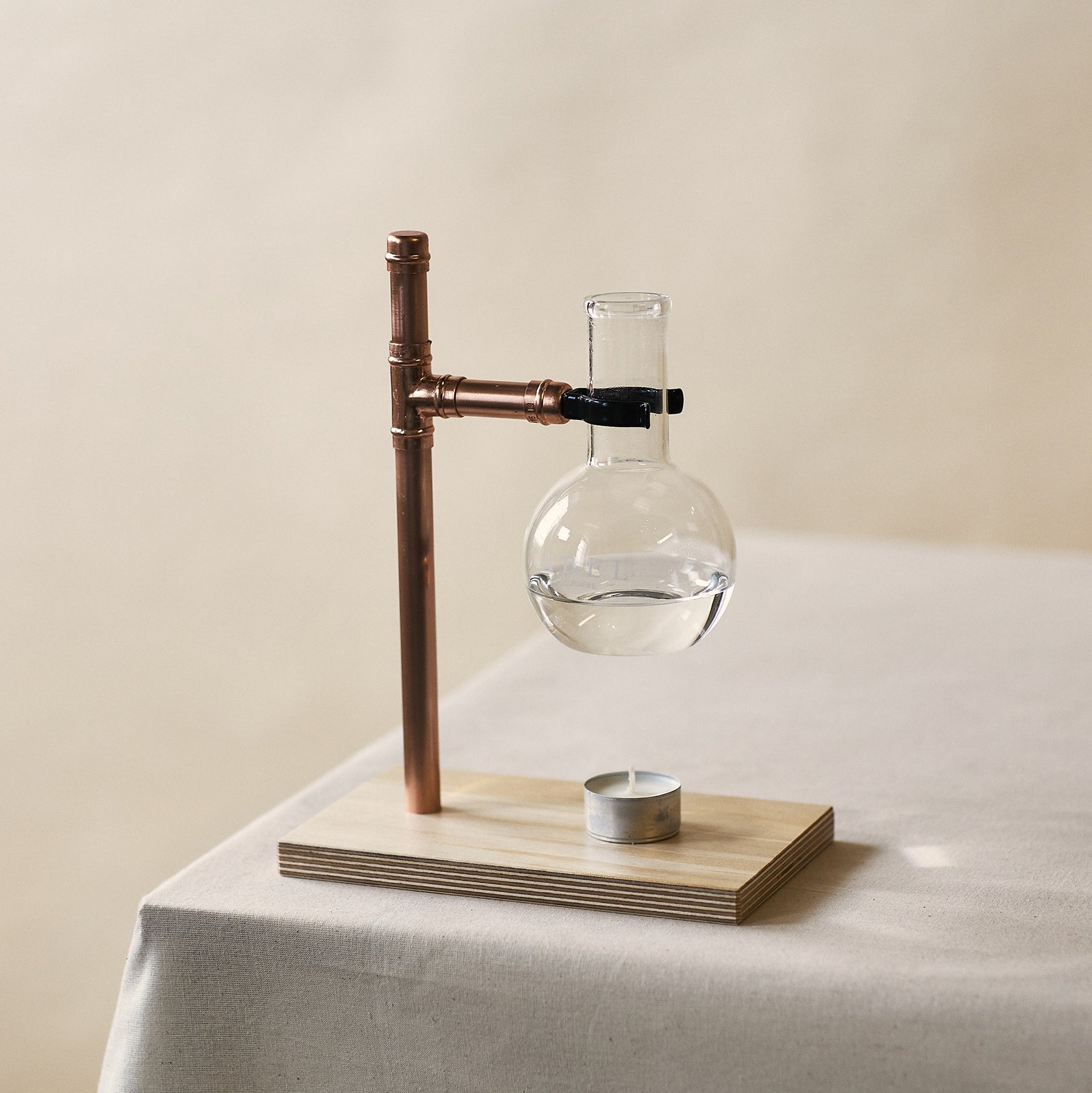 Walnut & Black Abel Burners Handmade Aromatherapy Diffuser