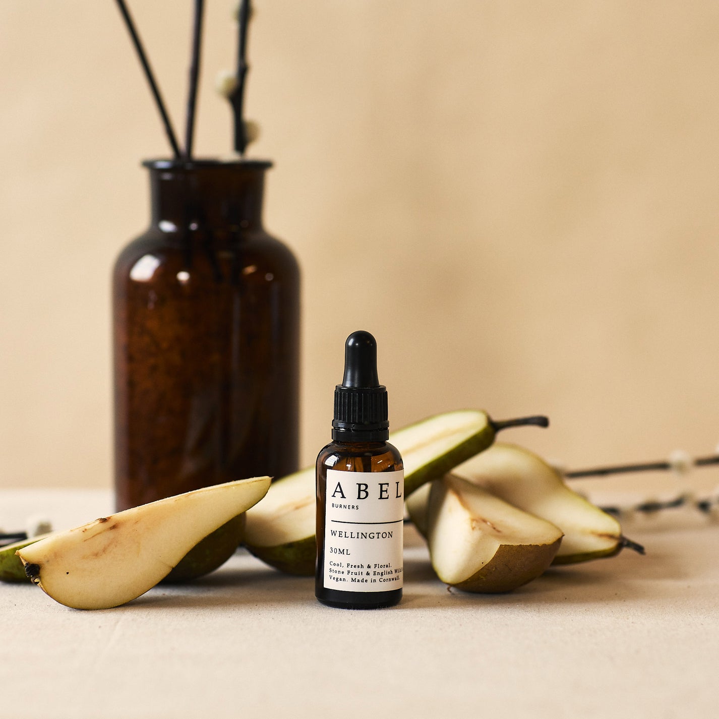 Wellington 30ml Oil - Pear & Wildflowers – Abel Burners